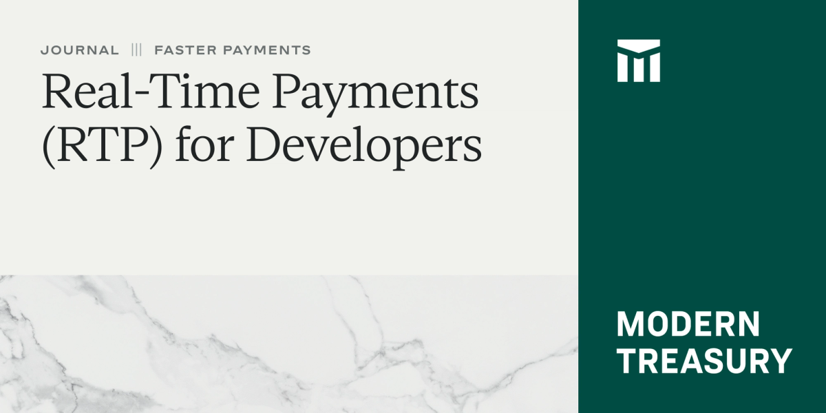 Real-Time Payments (RTP) for Developers