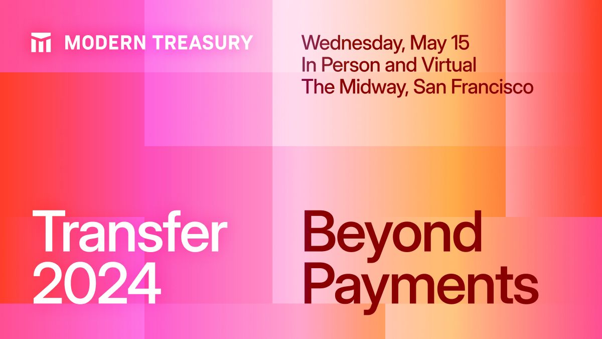 Transfer Beyond Payments Watch All Sessions