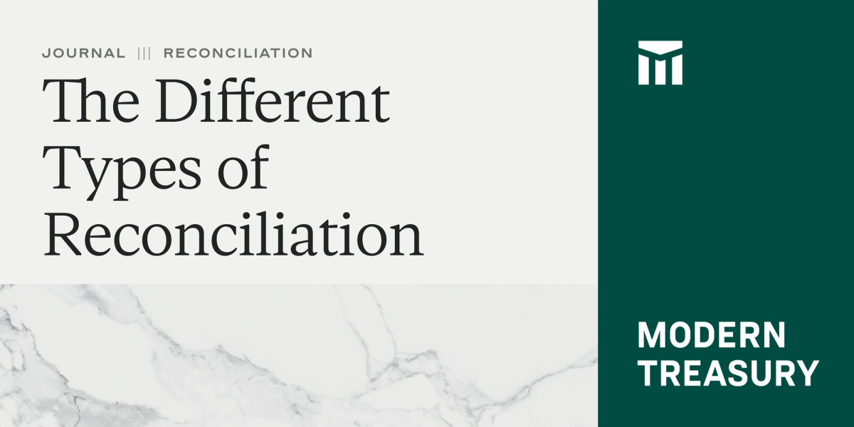 The Different Types of Reconciliation