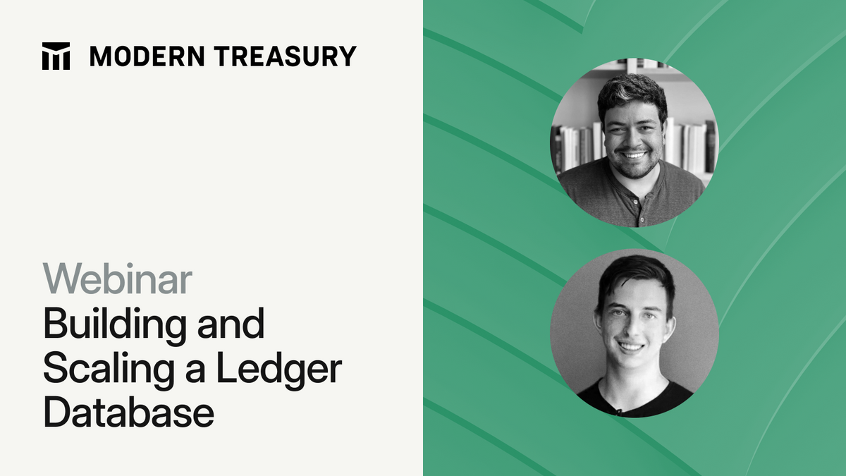 Building And Scaling A Ledger Database