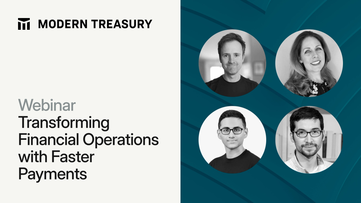 Transforming Financial Operations with Faster Payments | Webinar ...