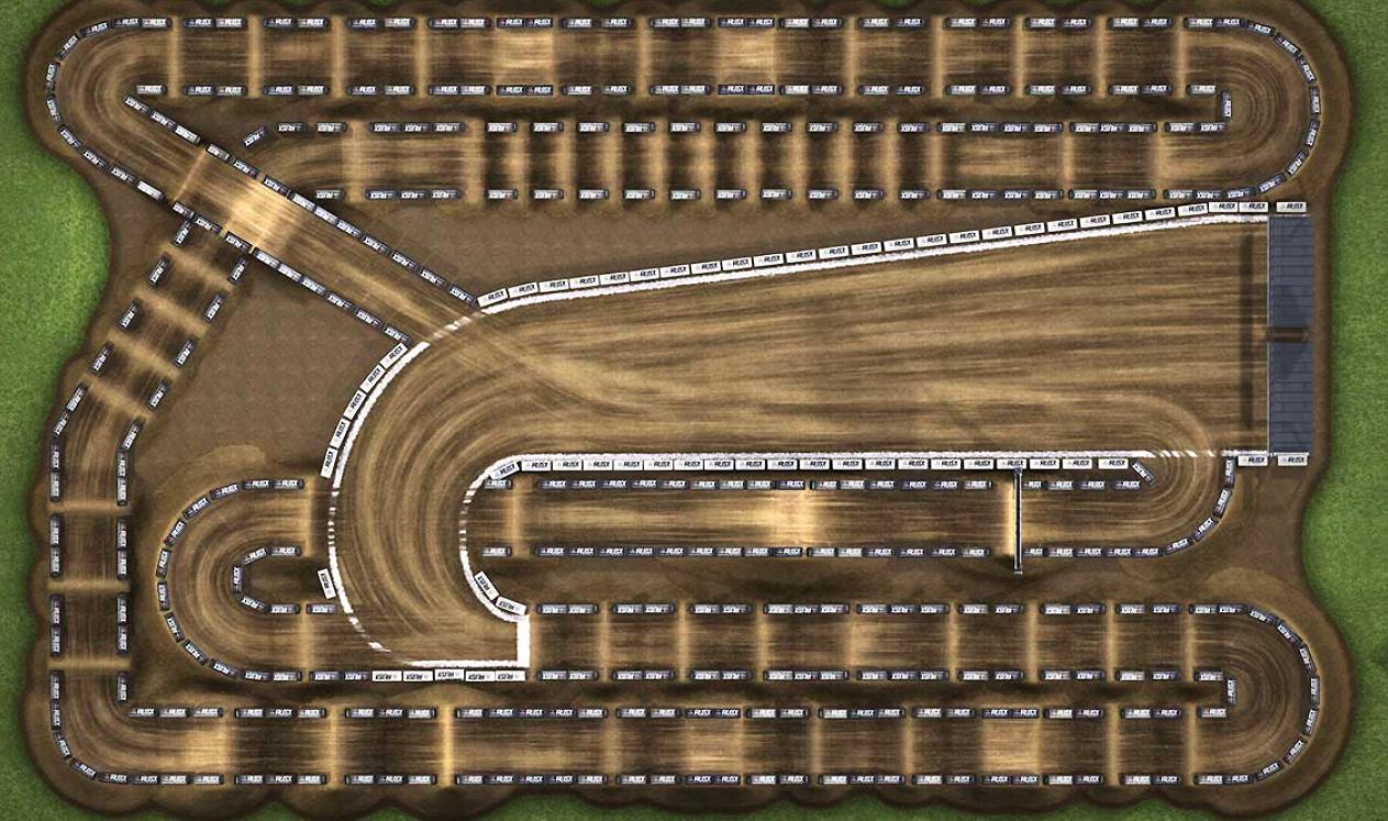Ama Supercross Track Layout