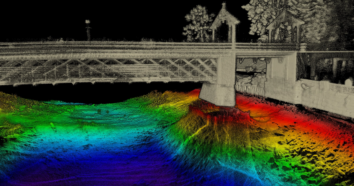 Combined Multibeam and LiDAR Survey Using NORBIT WINGHEAD®
