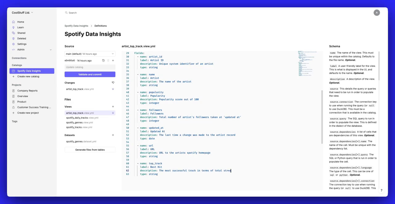 Customizing Views | Count
