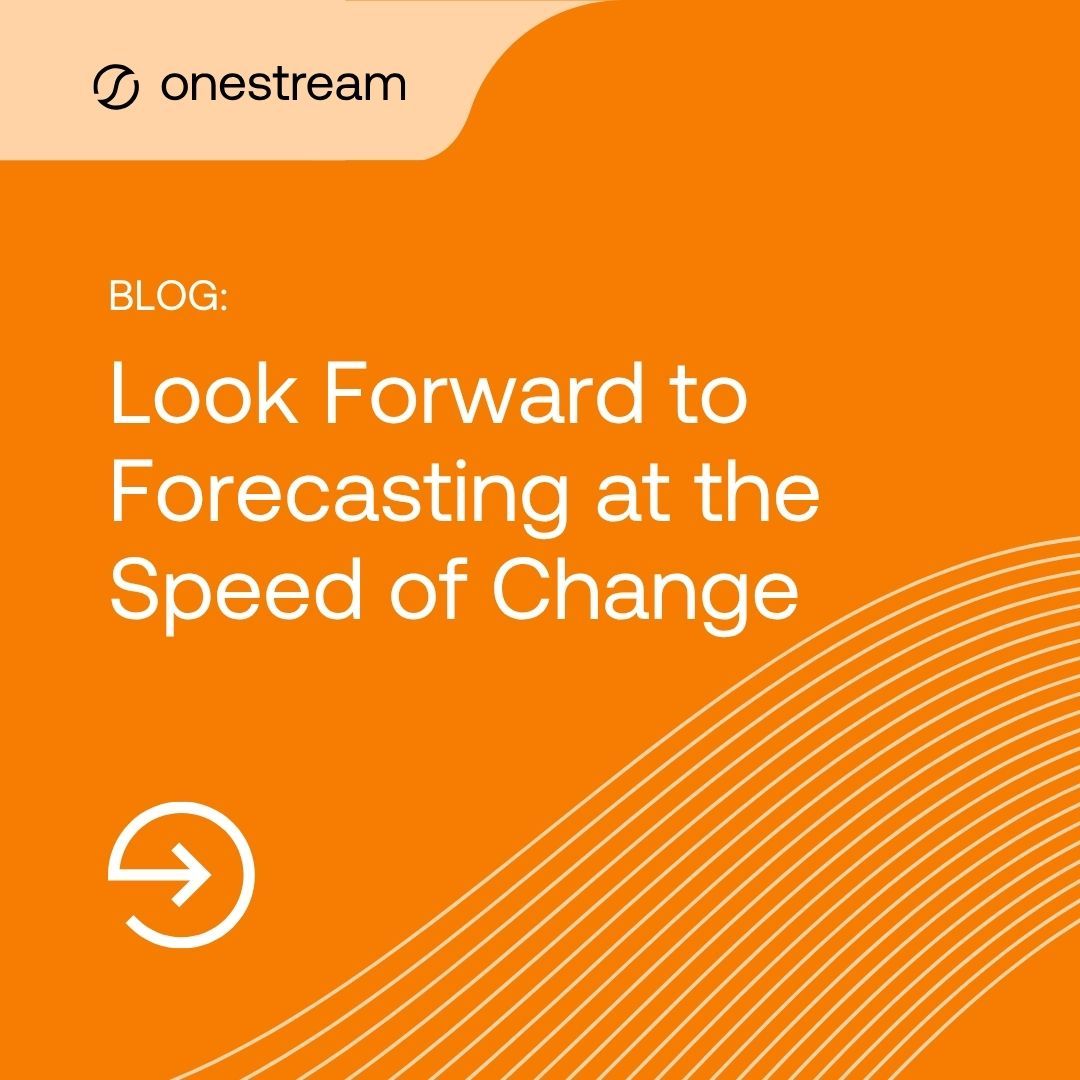 Anticipez vos prévisions à la vitesse du changement | OneStream Software