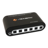 J Tech Digital SPDIF TOSLINK Digital Optical Audio 4x2 Matrix J Tech Digital SPDIF TOSLINK Digital Optical Audio 4x2 Matrix