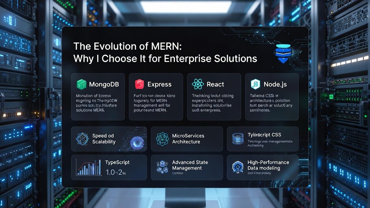 The Evolution of MERN: Why I Choose It for Enterprise Solutions | Amit ...