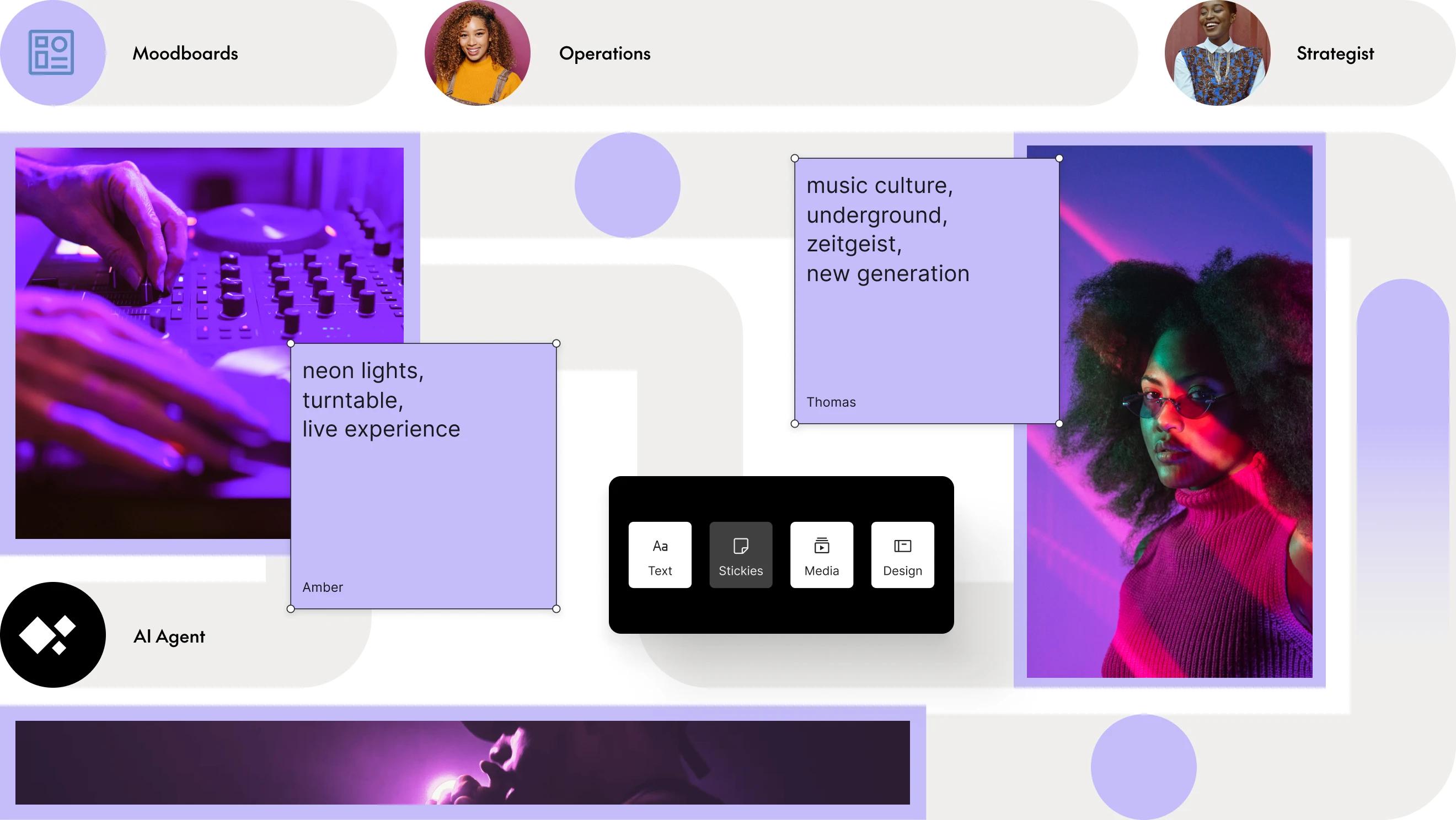 Ad moodboard | Campaign ideation and collaboration - The Brief AI