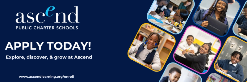 Apply Now: Fall 2026 applications are open | Ascend Public Charter Schools
