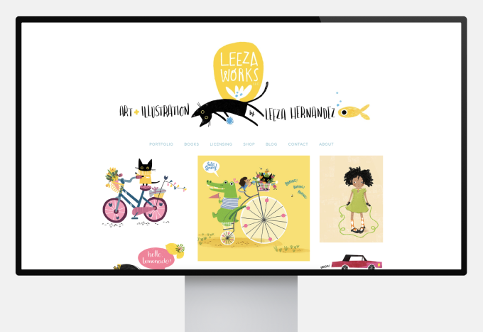 13 Unique Illustrator Portfolio Examples & Tips for Yours