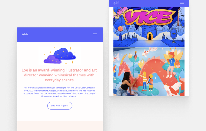 13 Unique Illustrator Portfolio Examples & Tips for Yours