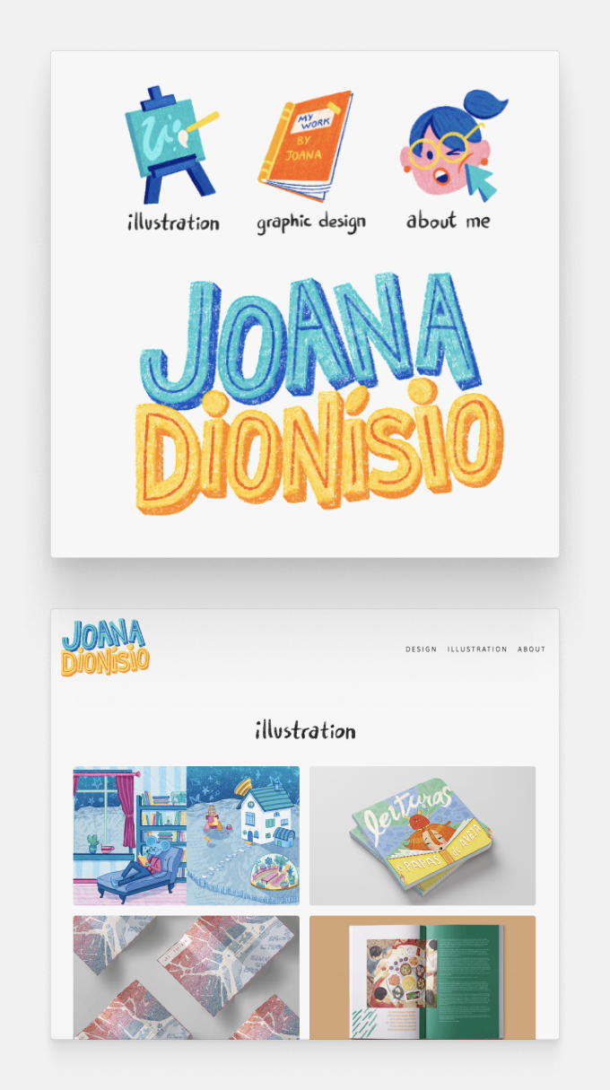 13 Unique Illustrator Portfolio Examples & Tips for Yours