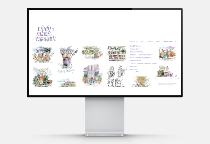 13 Unique Illustrator Portfolio Examples & Tips for Yours