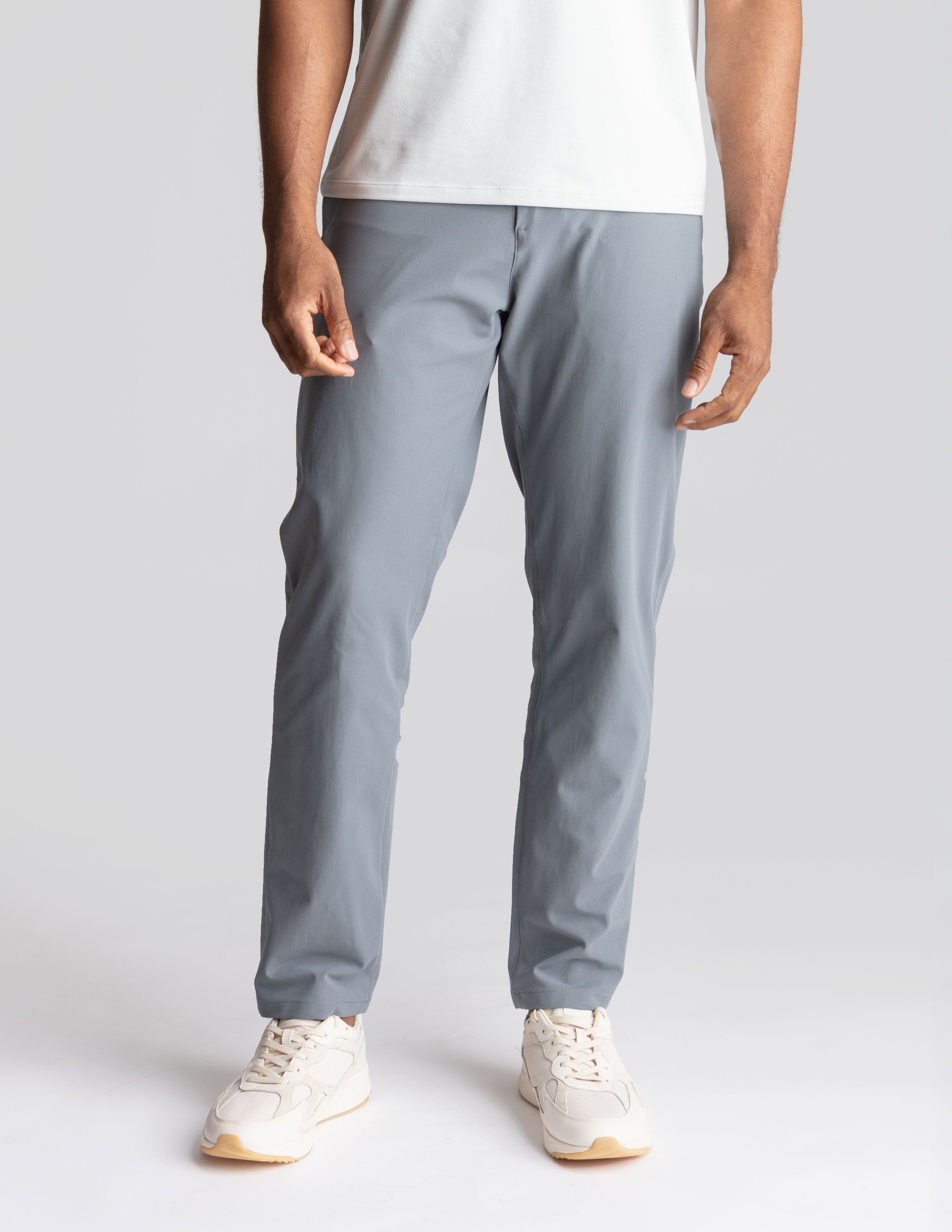Stretch Khakis - Dark Gray - Classic Fit (The Dark Matters) | birddogs