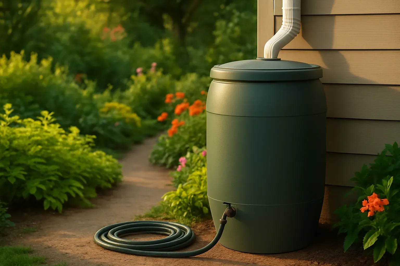 4 Tips for Using Rain Barrels to Collect Water for Your Garden - Best ...