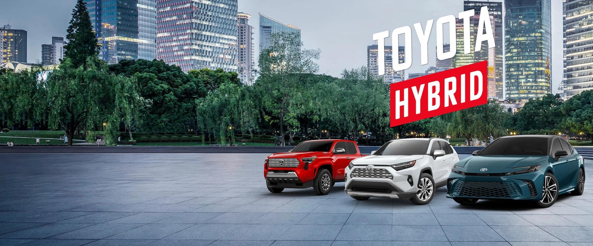 Toyota's Hybrid and Electric vehicle lineup