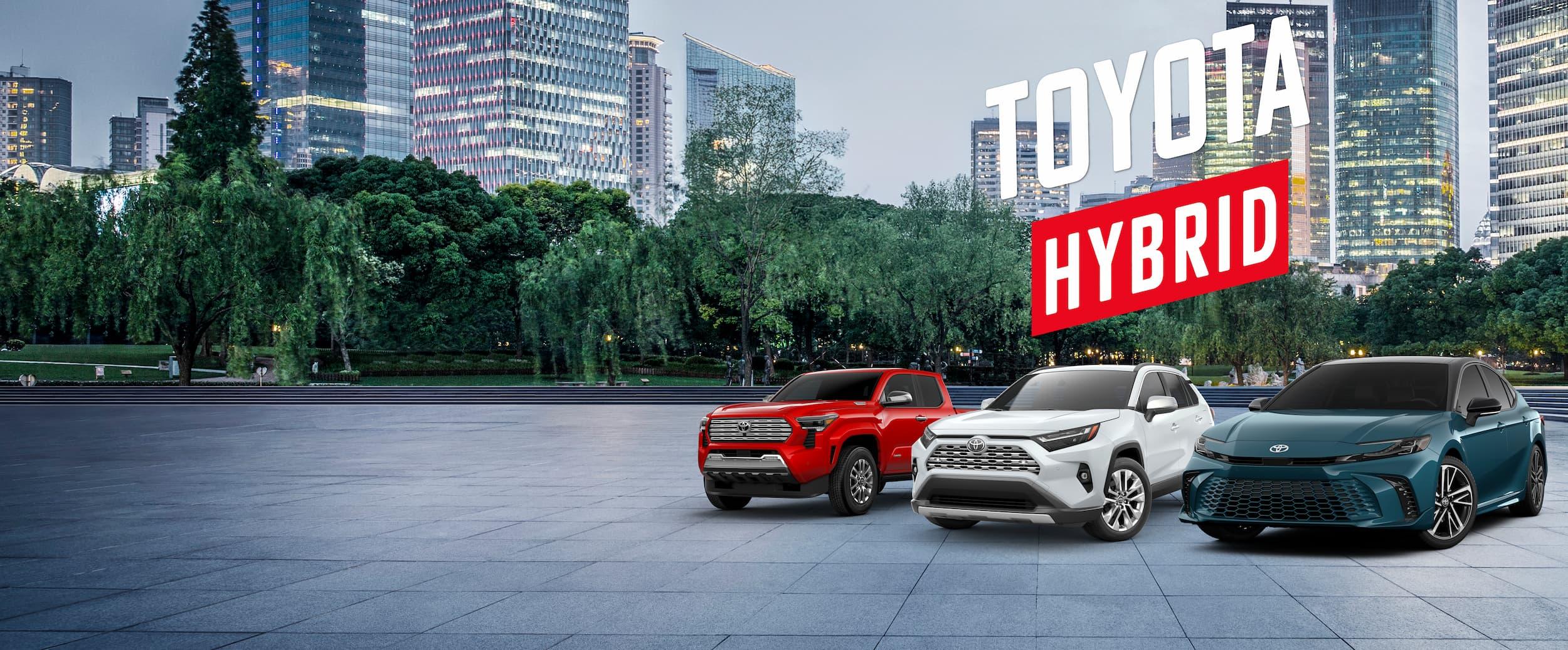 Toyota's Hybrid and Electric vehicle lineup