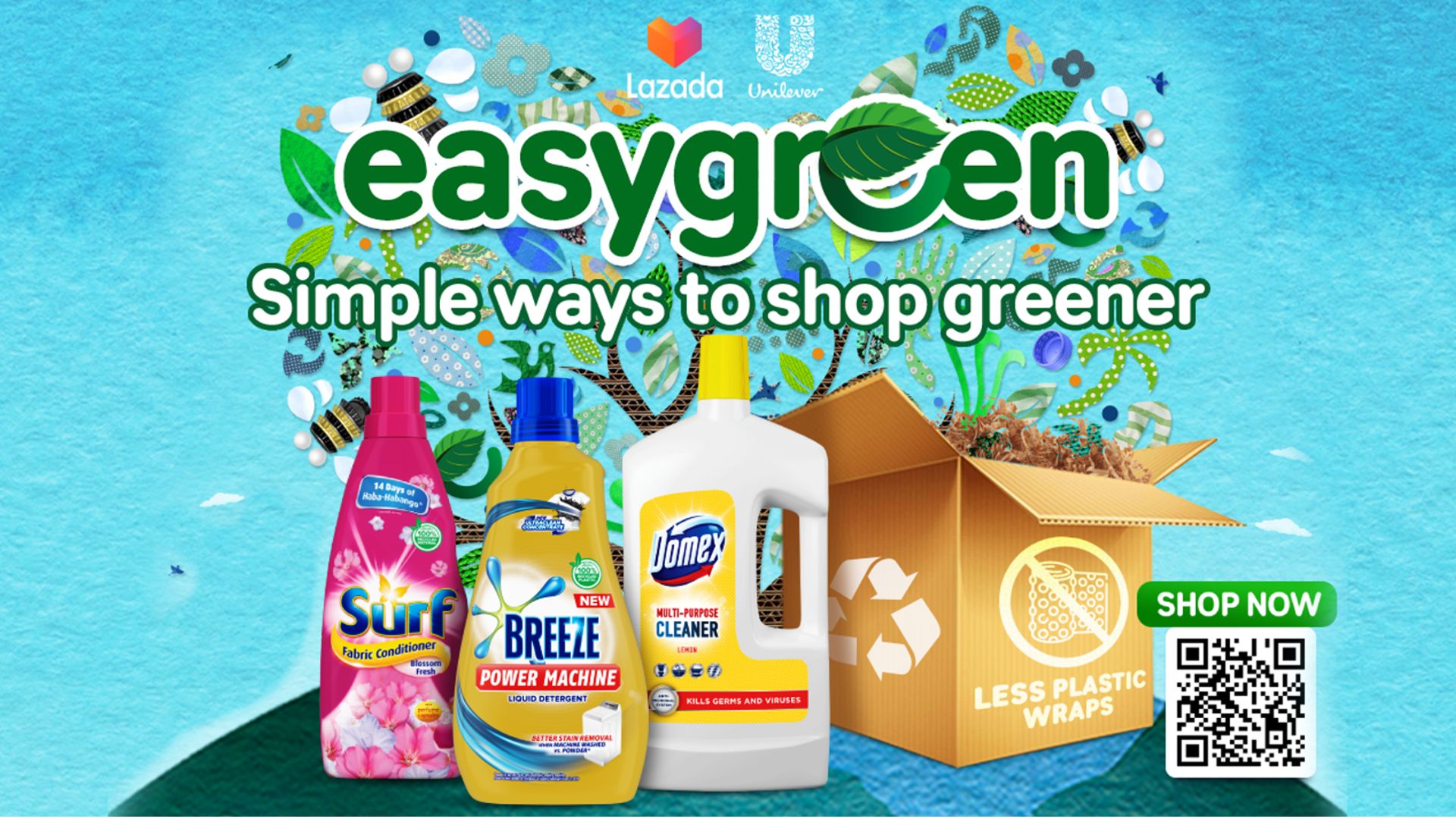 Unilever and Lazada introduce Easy Green in Southeast Asia on Earth Day ...