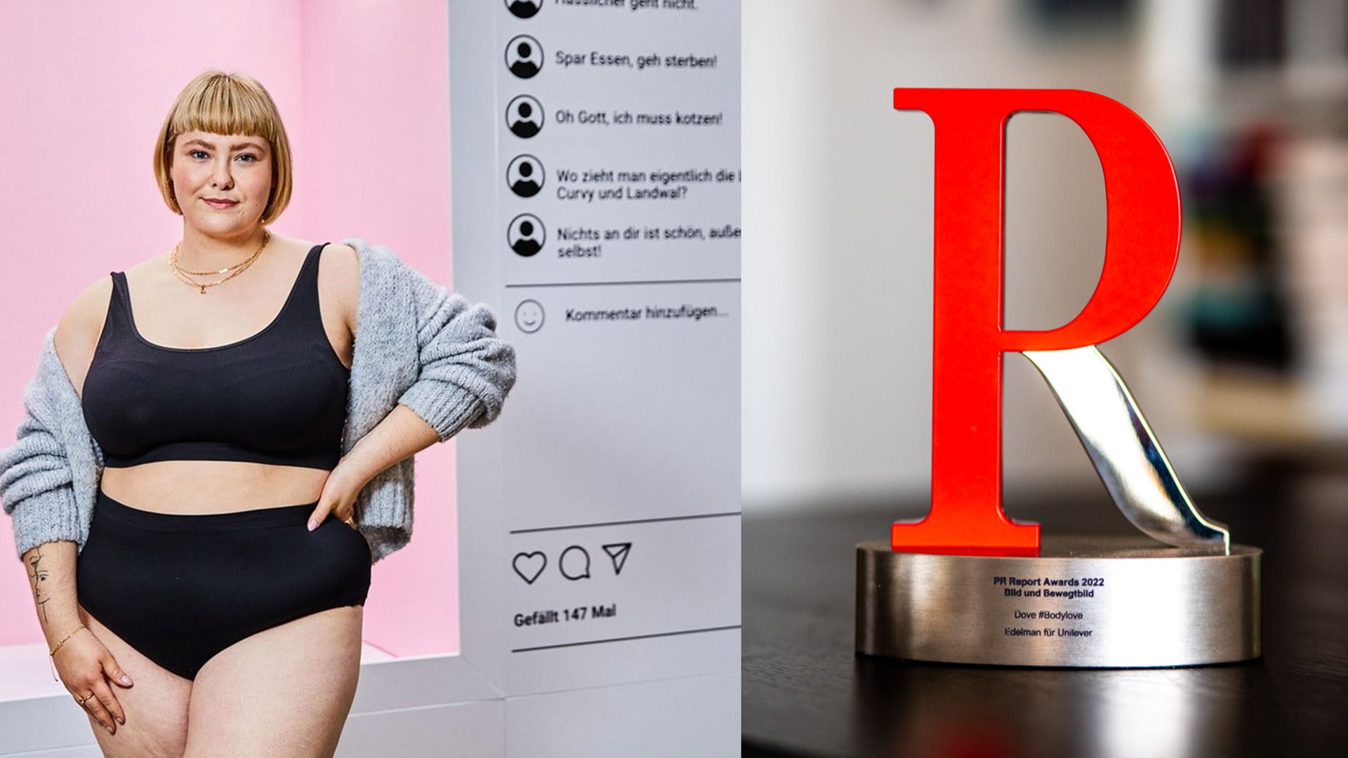 Dove Body Love Kampagne mit PR Report Award ausgezeichnet | Unilever