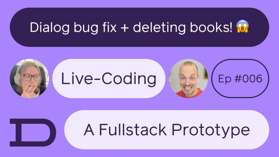Fullstack Prototyping in React and Supabase: Editing Books and UI ...