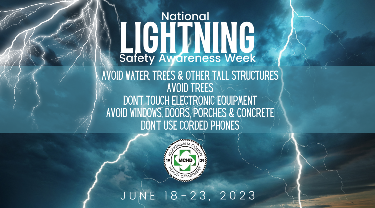 Lightning can strike more than once | Monongalia County Health Department