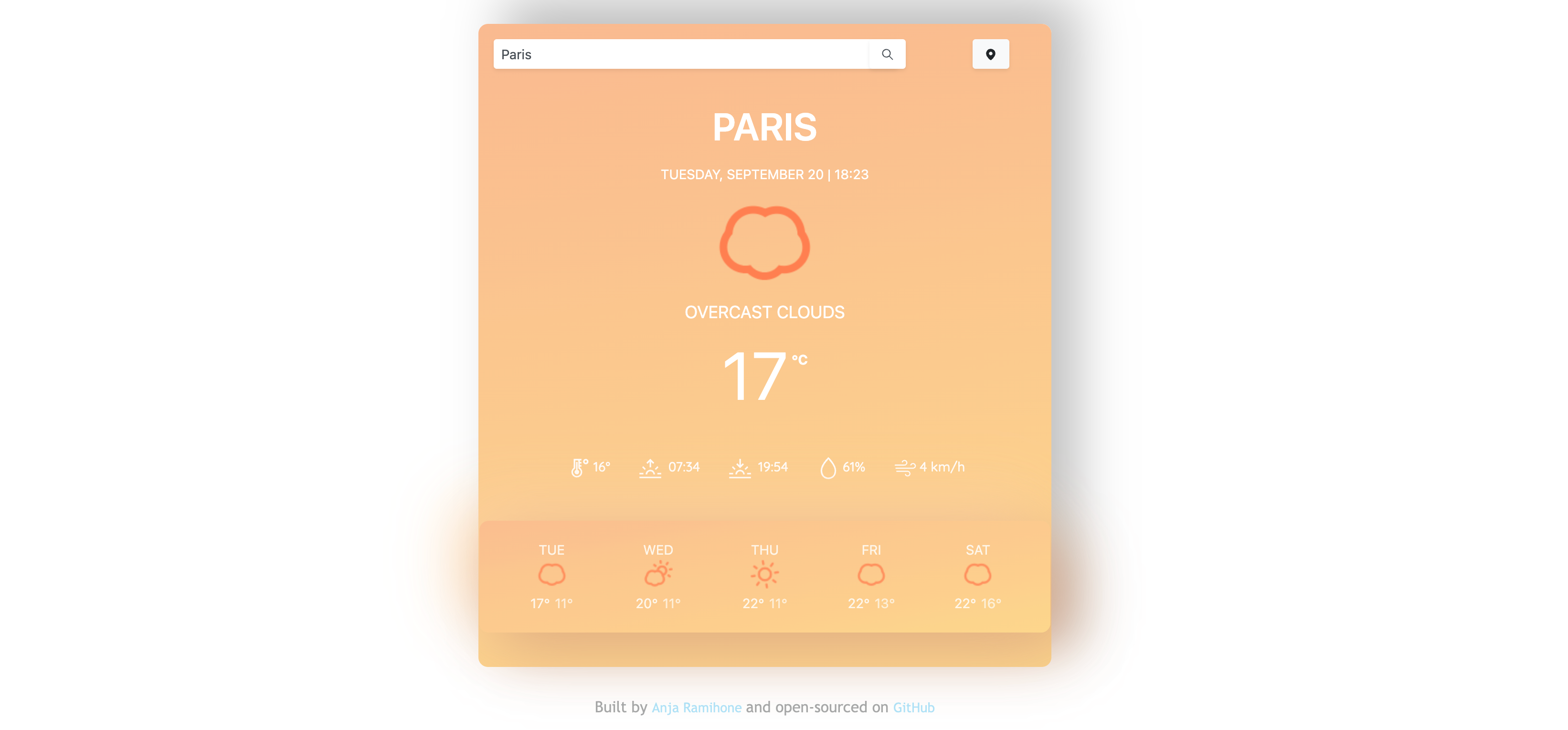 Anja Ramihone : Front-End Developer