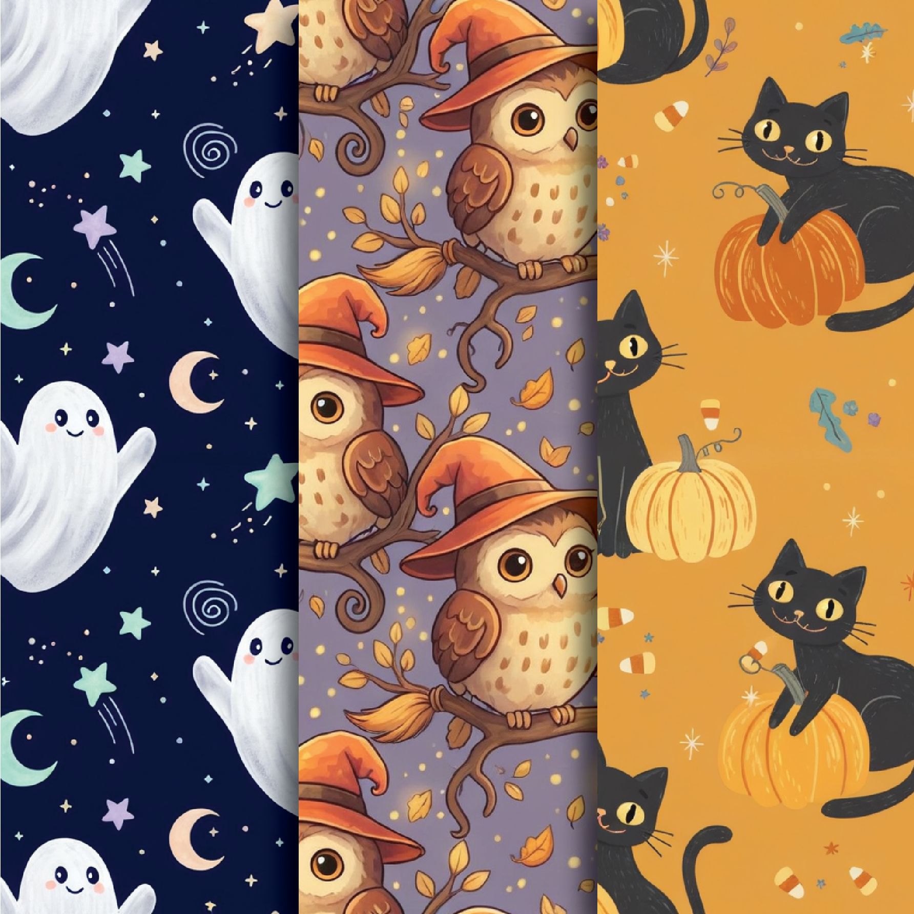 PatternedAI - Whimsical Halloween Bundle