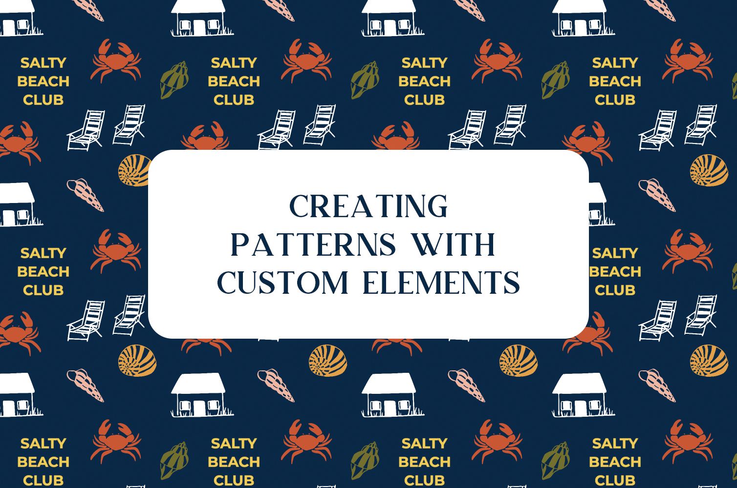 PatternedAI - How to Create Seamless Patterns with Custom Motifs