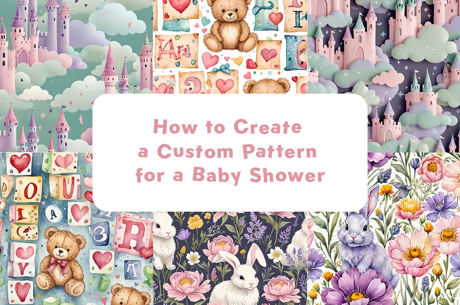 PatternedAI - How to Create a Custom Patterns for a Baby Shower