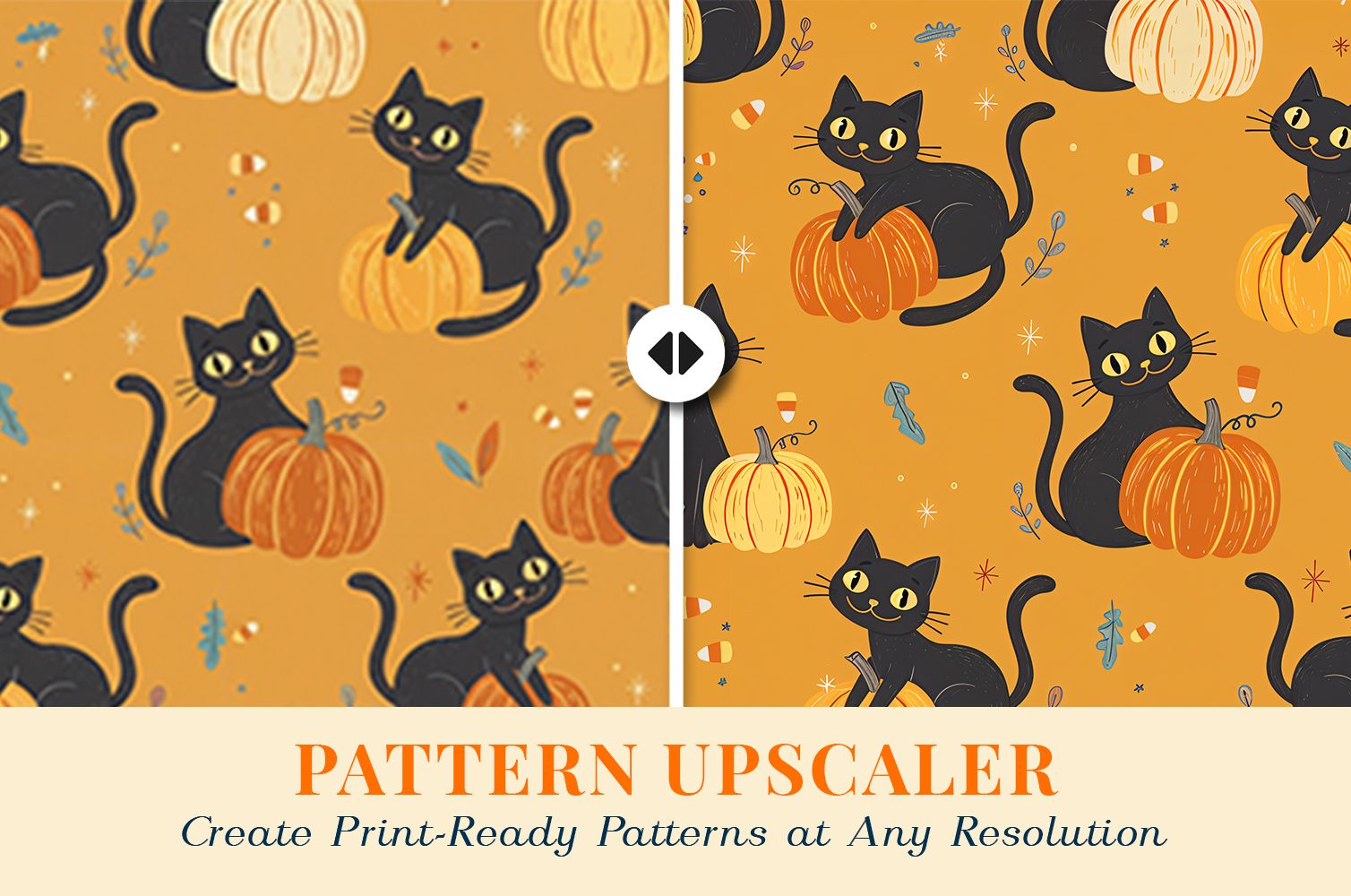 PatternedAI - Pattern Upscaler: Print-Ready Patterns at Any Resolution