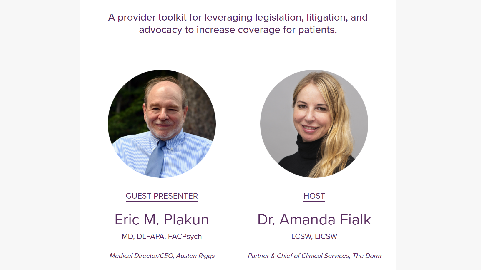 Taming the Wild West of Managed Care | The Dorm and Austen Riggs Center