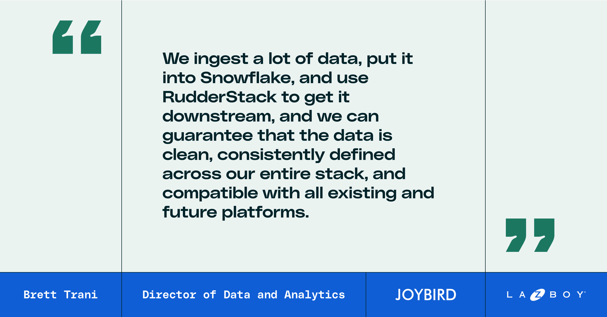 Joybird and RudderStack Case Study