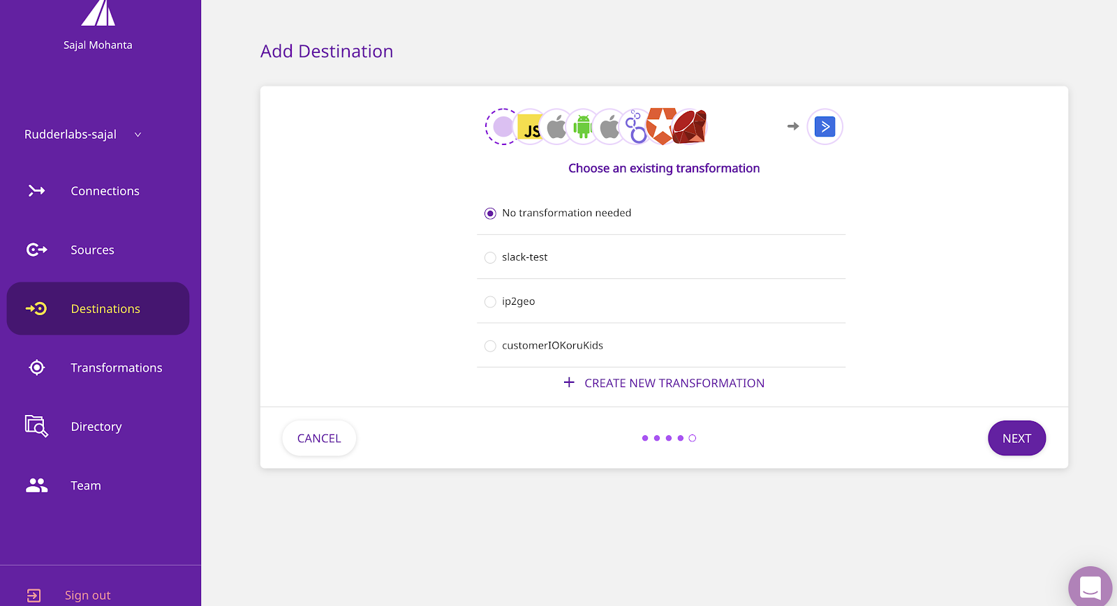 6 Steps to Sending Data to Any Destination Using RudderStack CDP
