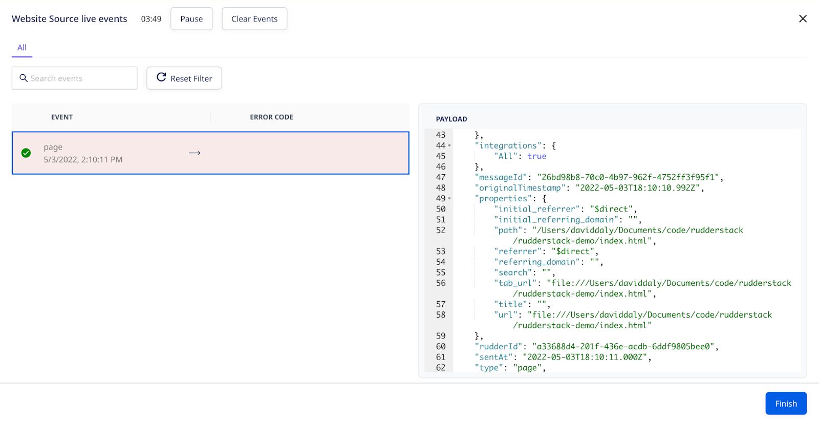 Guide to Debugging RudderStack Event Streams