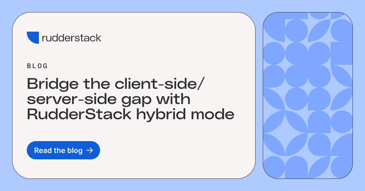 Bridge the client-side/server-side gap with hybrid mode