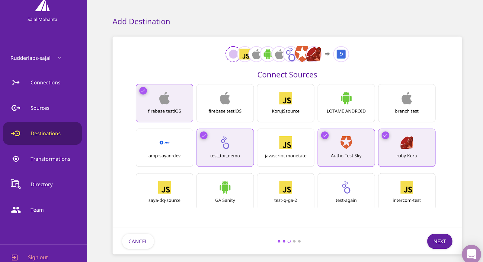 6 Steps to Sending Data to Any Destination Using RudderStack CDP