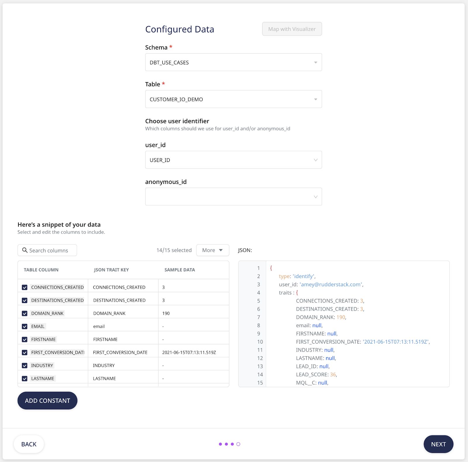 How to replace Segment SQL Traits With dbt & RudderStack