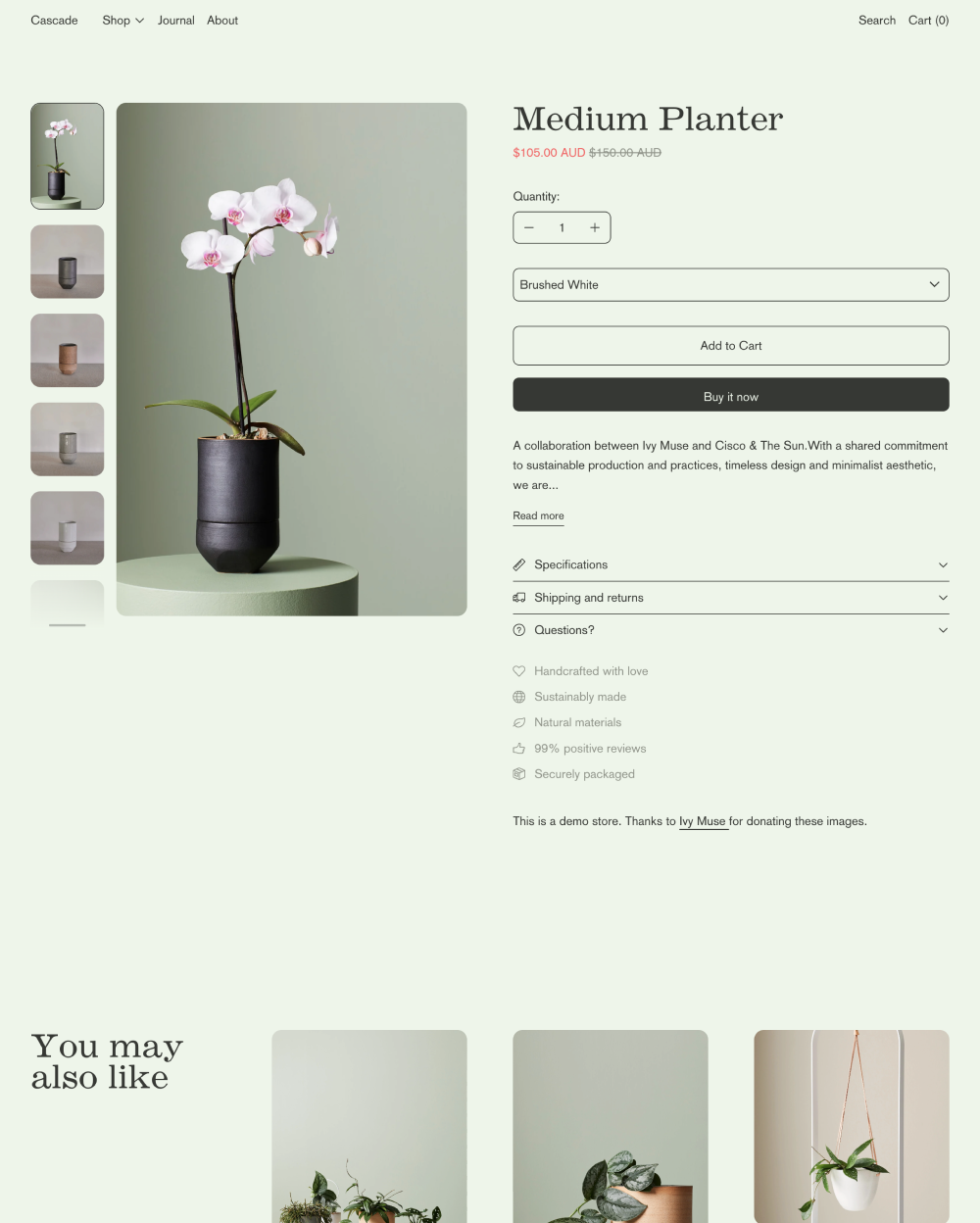 Cascade - Switch Themes