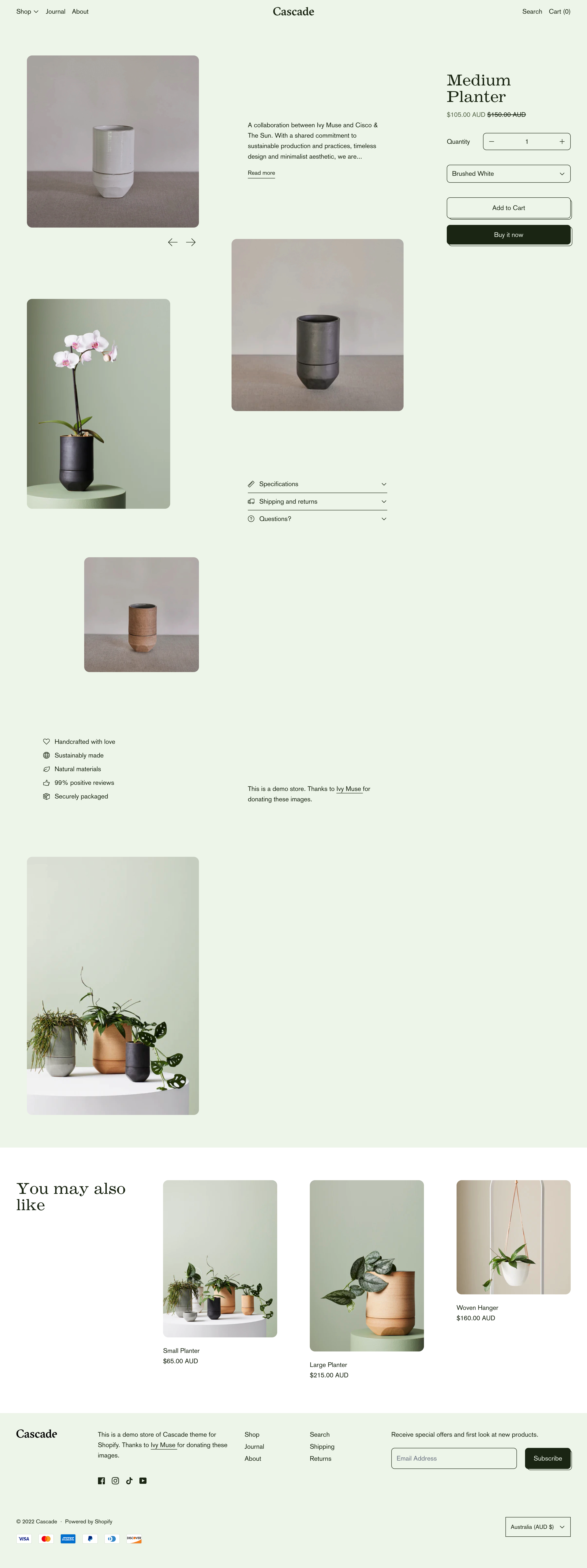 Cascade - Switch Themes