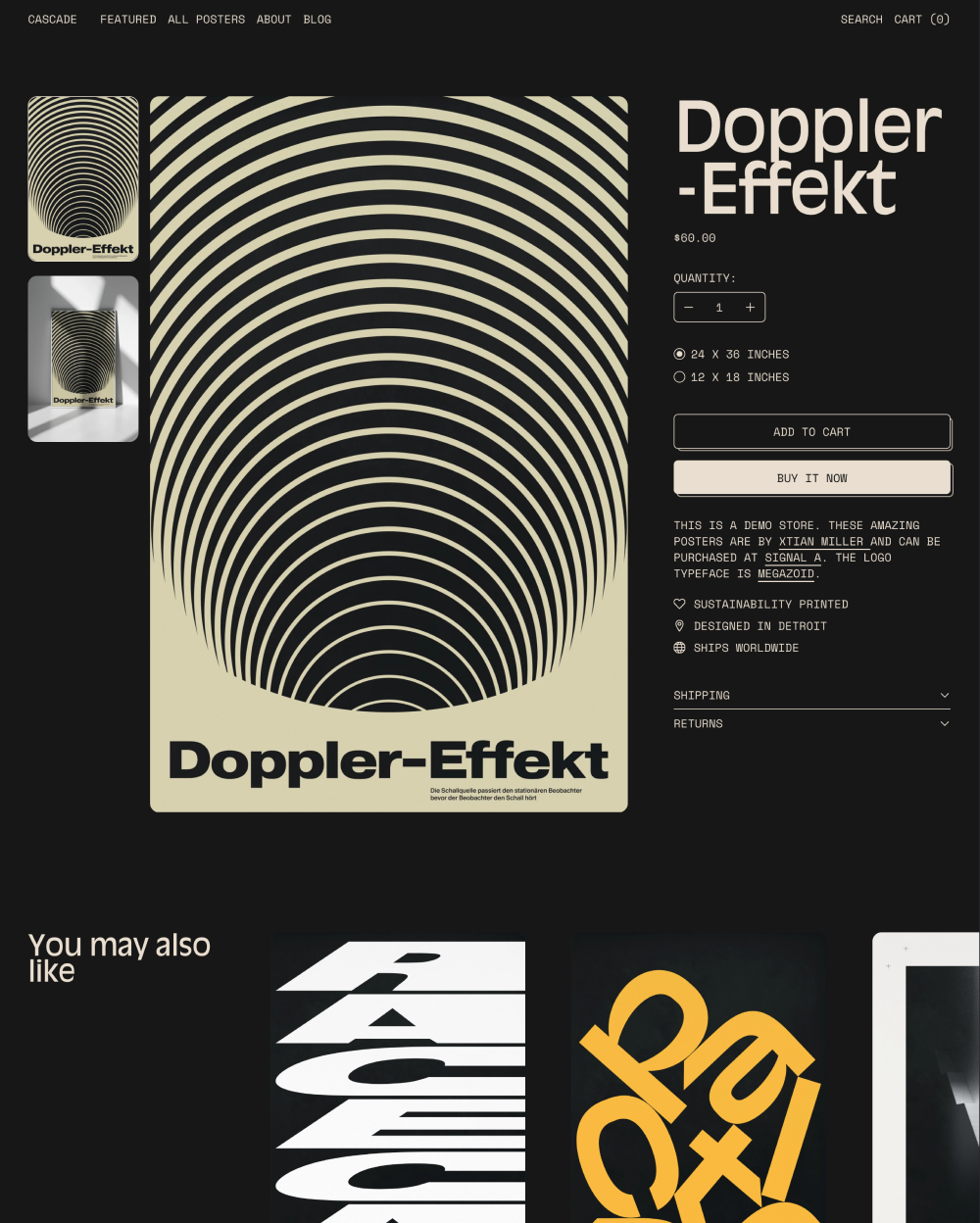 Cascade - Switch Themes