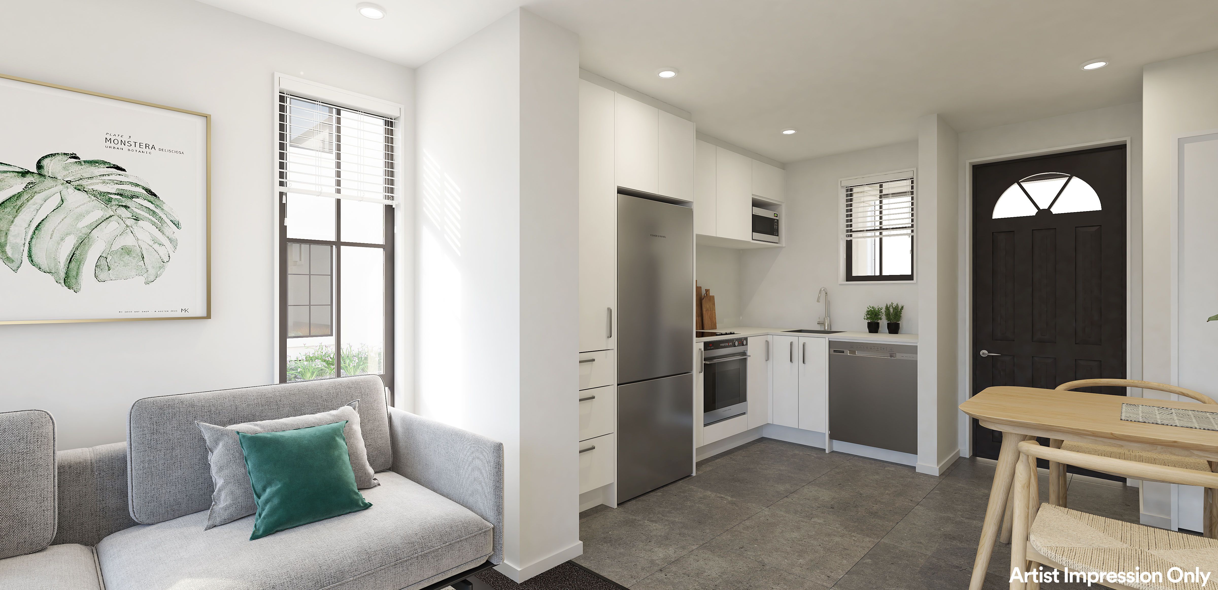 Townhouse 5, Madras Square, Christchurch | Mike Greer Homes