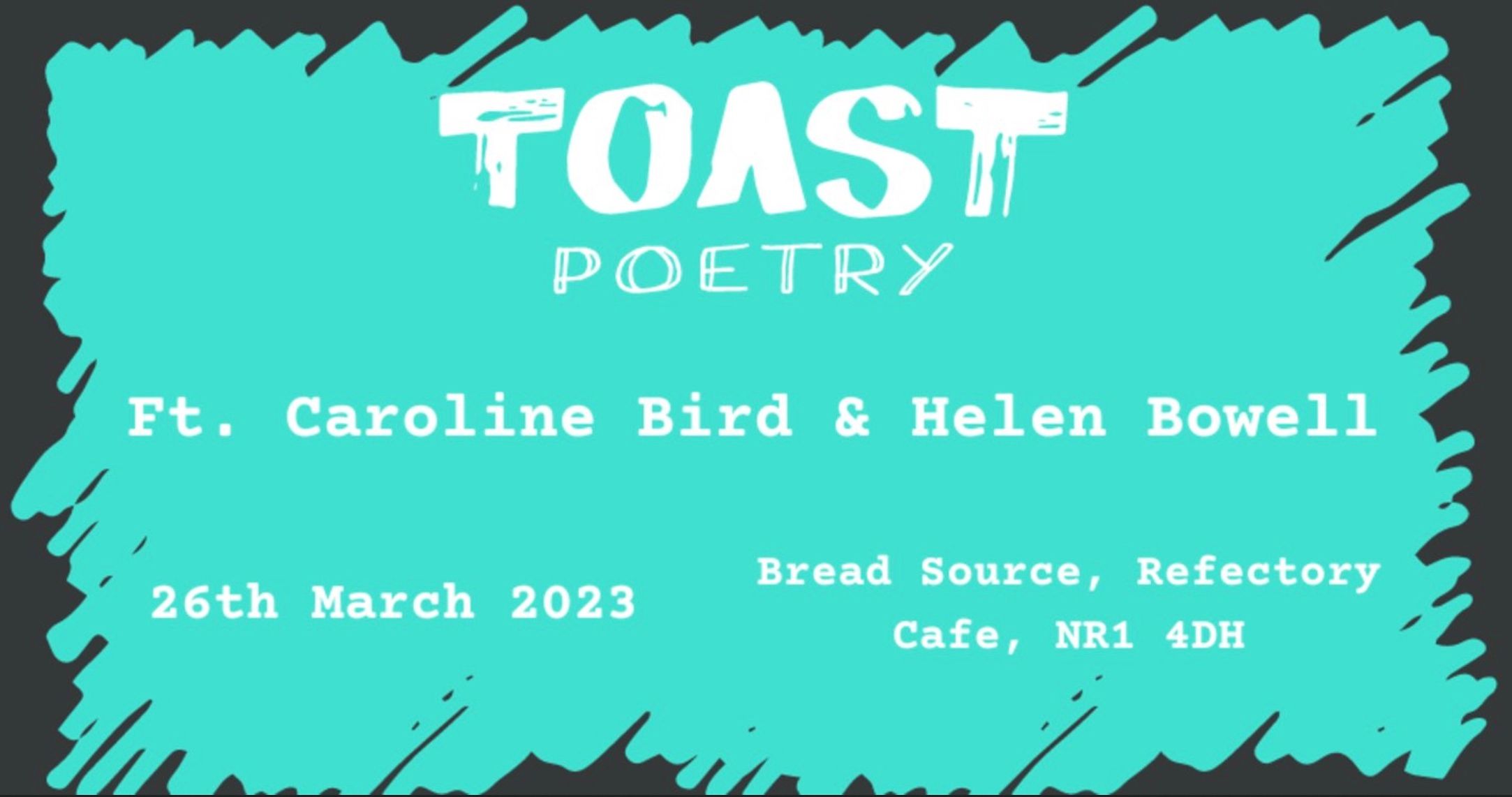 Toast Poetry at Bread Source | Norwich Cathedral