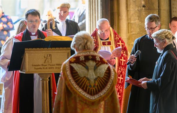 Special service of welcome for new Bishop | Norwich Cathedral