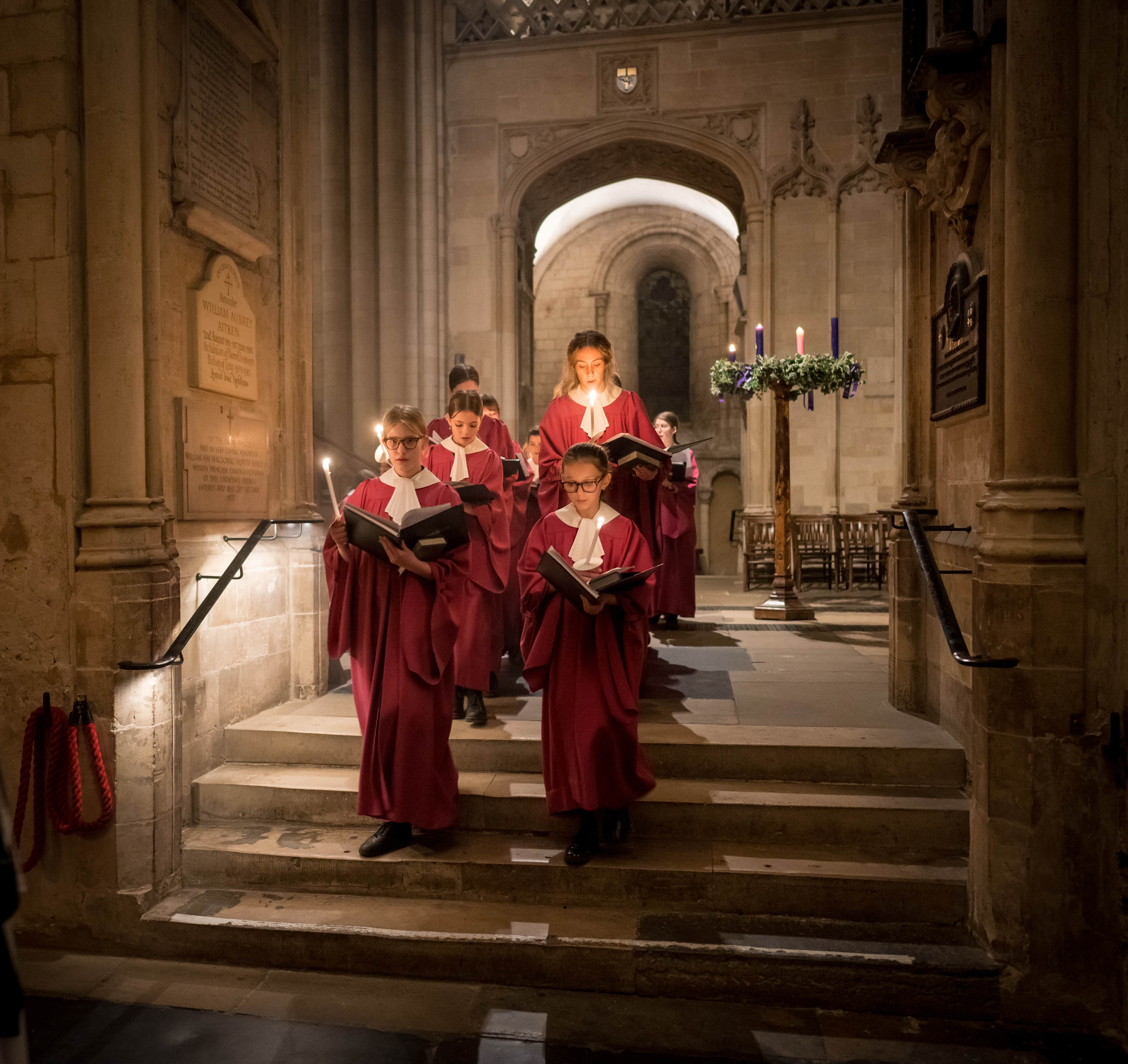 Saint Lucy's Day celebrated with special procession of light | Norwich ...