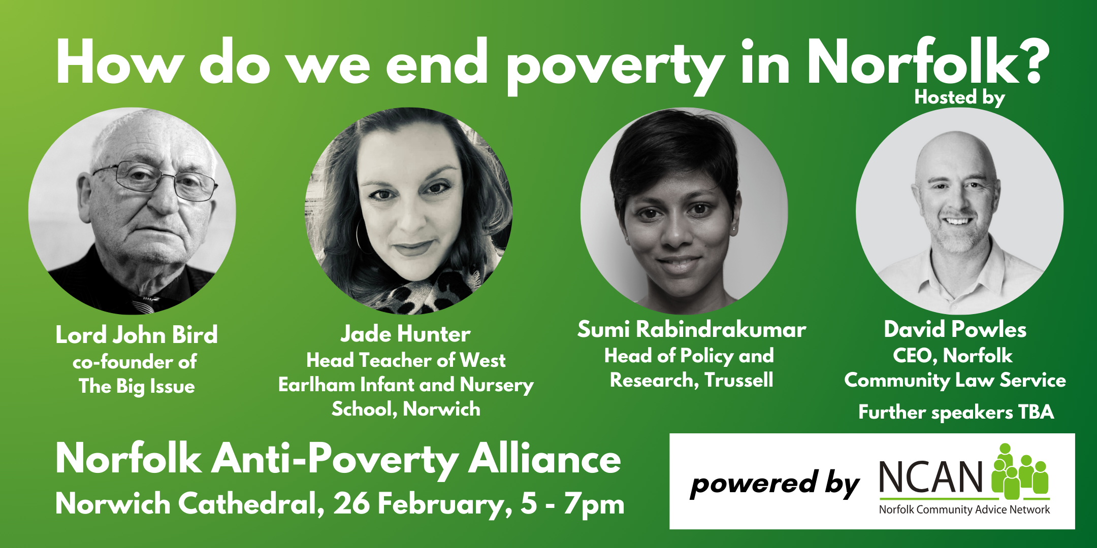 Norfolk Anti-Poverty Alliance Launch | Norwich Cathedral