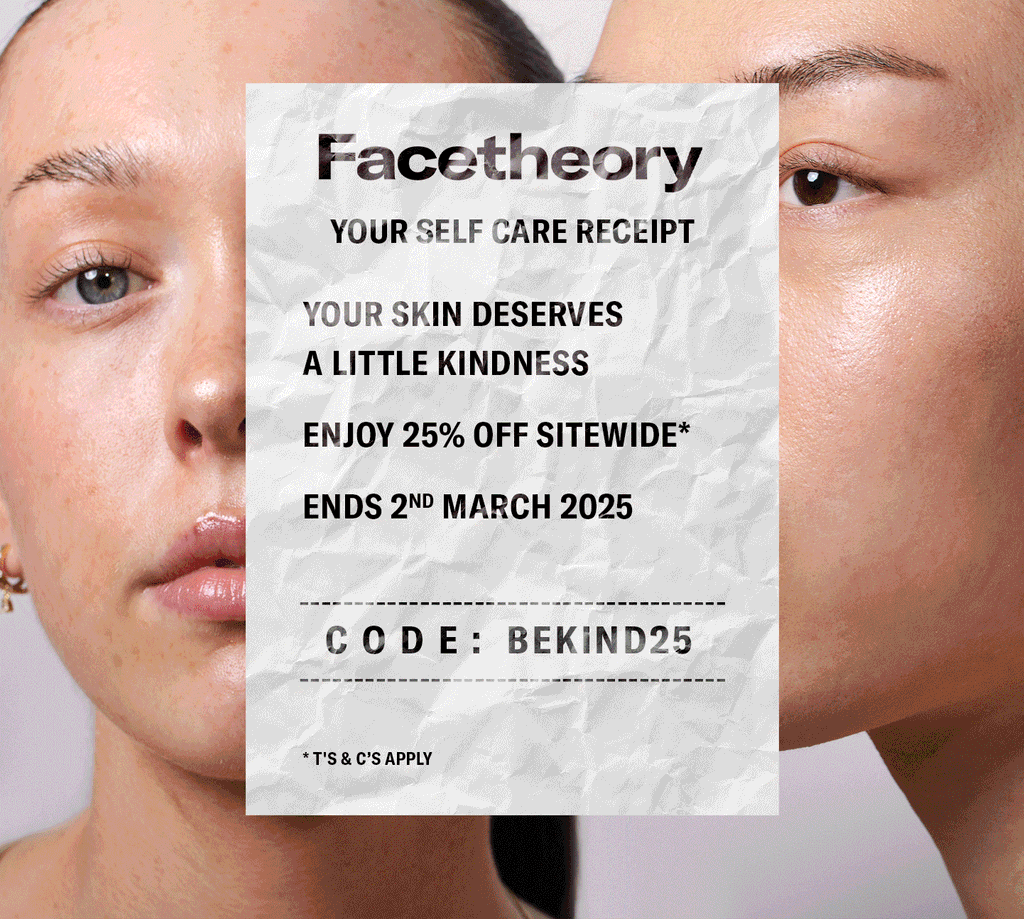 The Sustainable Skincare Standard | facetheory | Facetheory