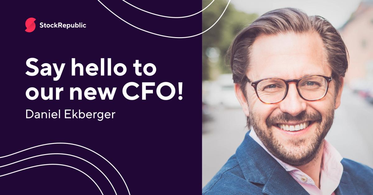 Say Hello To Our New CFO, Daniel Ekberger | StockRepublic