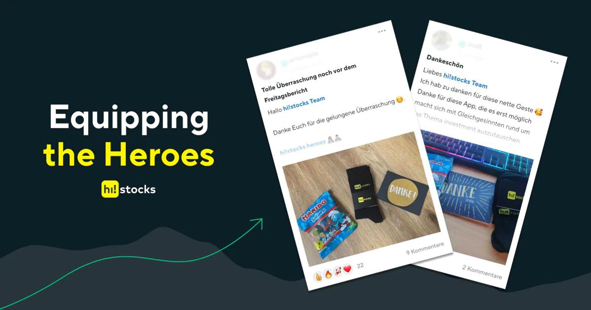 Using hi!socks To Celebrate hi!stocks Heroes | StockRepublic