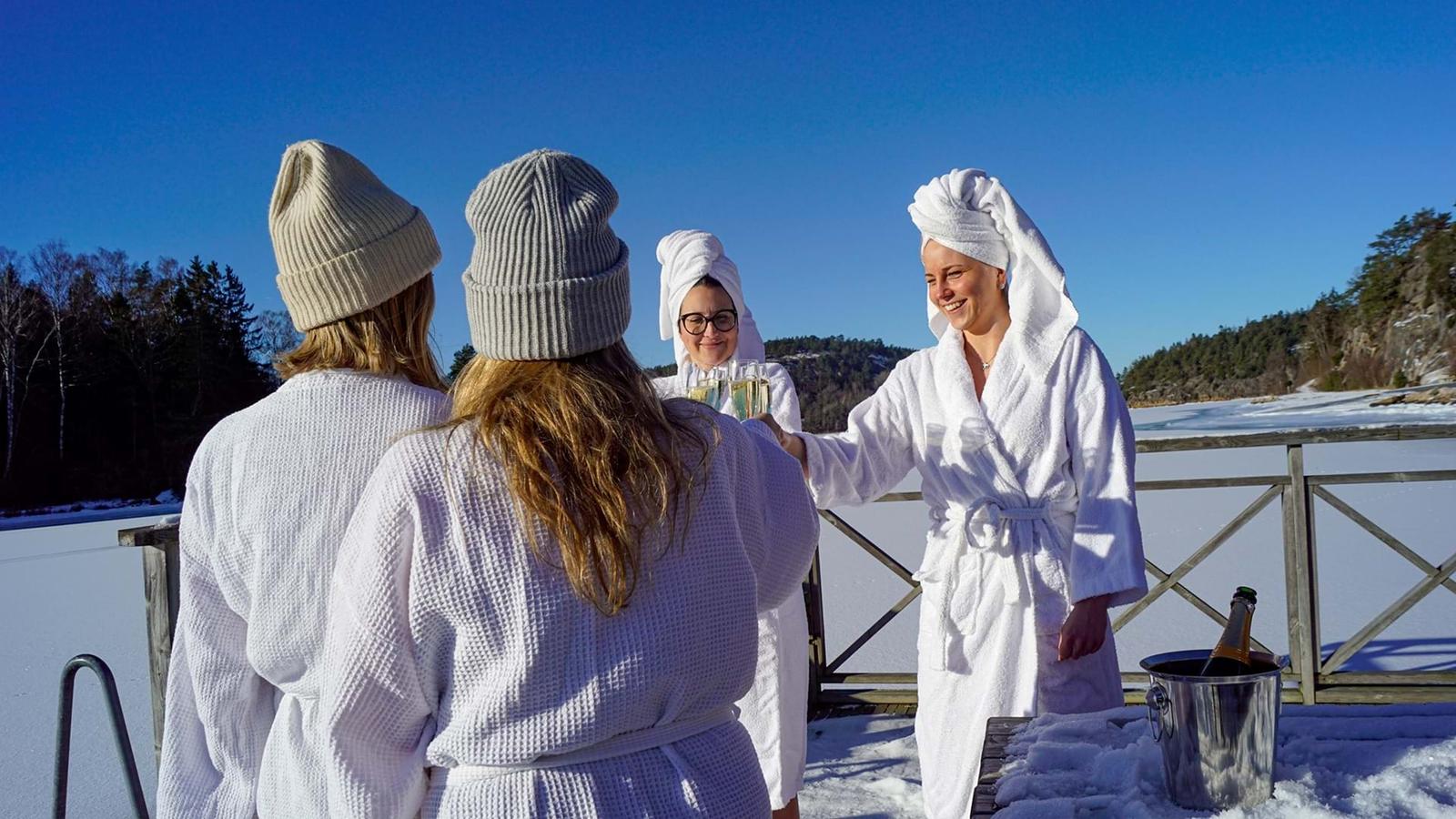 Bryggbastu och vinterbad | Daftö Resort | Strömstad | Daftö