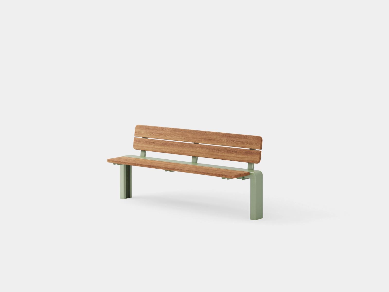 Backed Bench | Green Theory